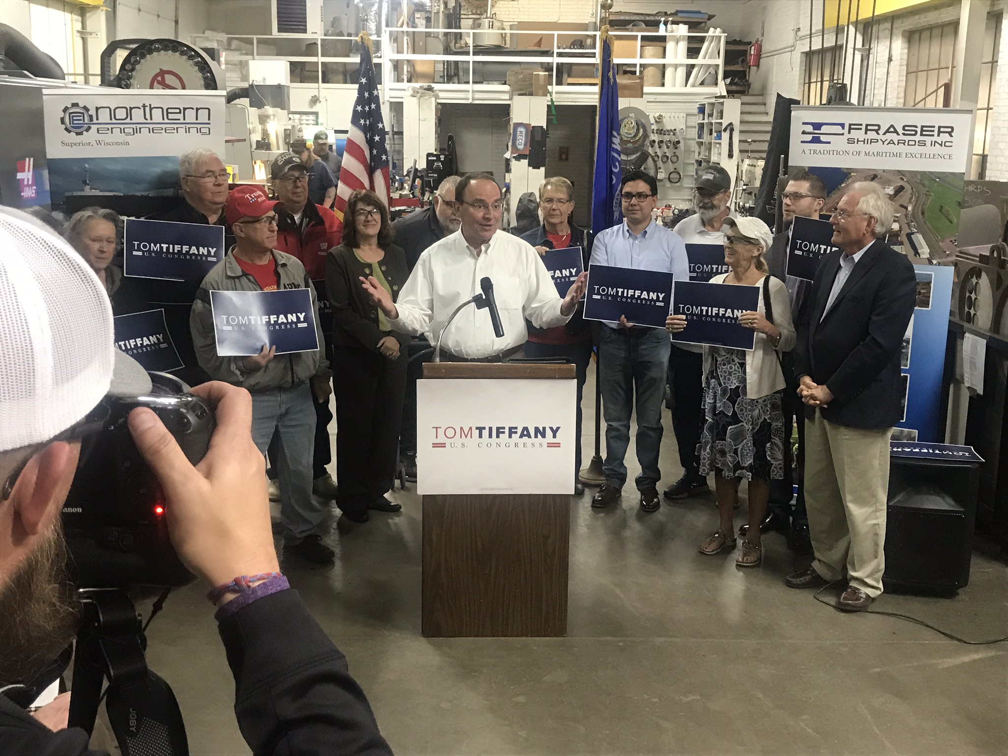 Wisconsin State Senator Tom Tiffany Visits Northern Engineering ...